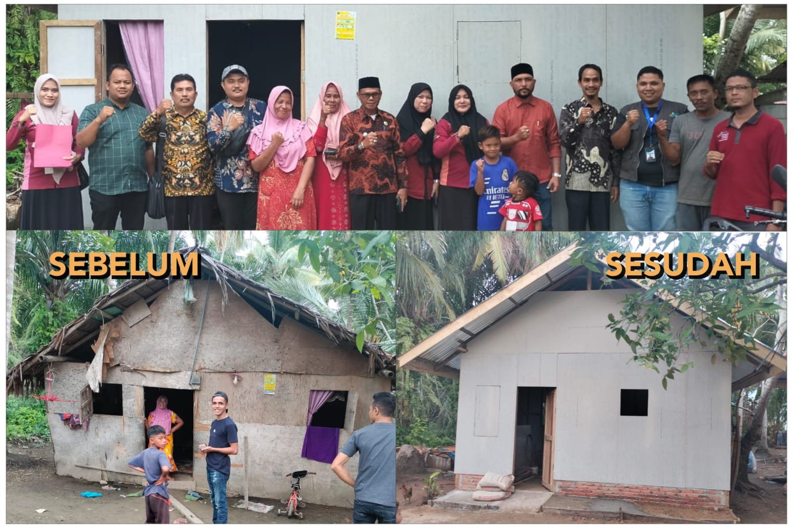 Kementerian Sosial dan Sang Dermawan Salurkan Bantuan Rumah Layak Huni ...