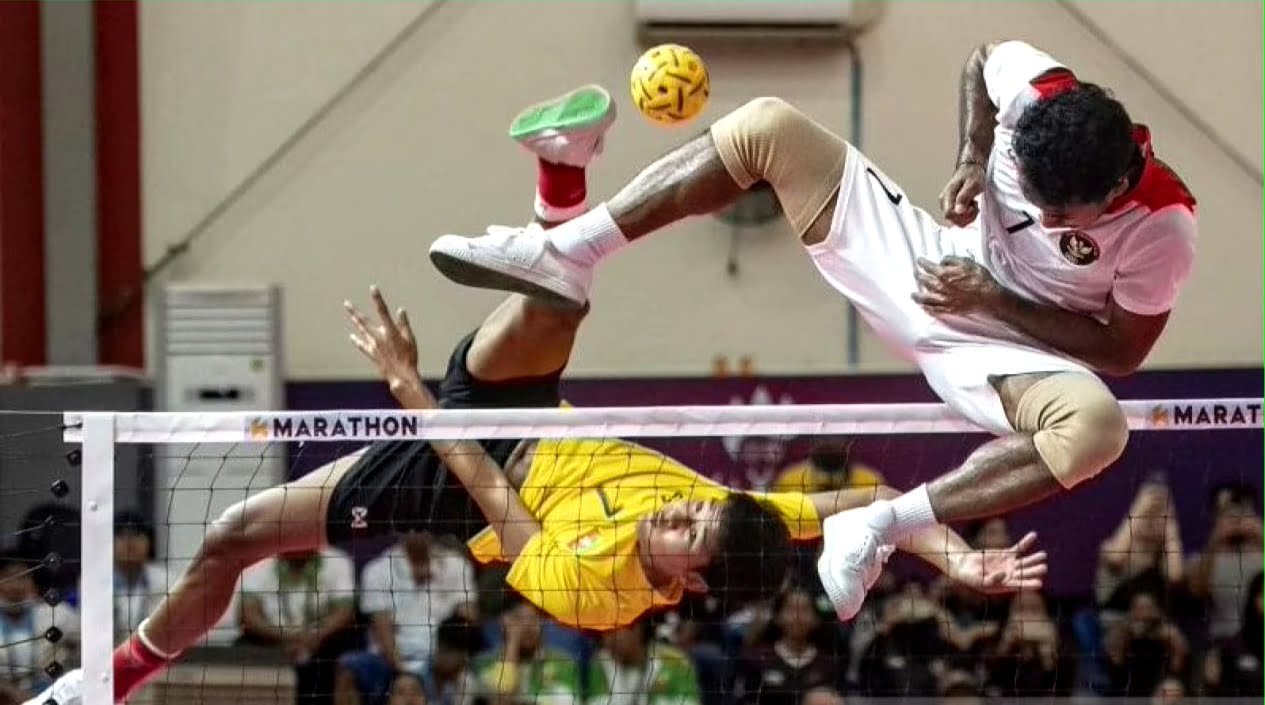 Saksikan Kejuaraan Sepak Takraw Antar Pelajar se-Kabupaten di ISC Aceh ...