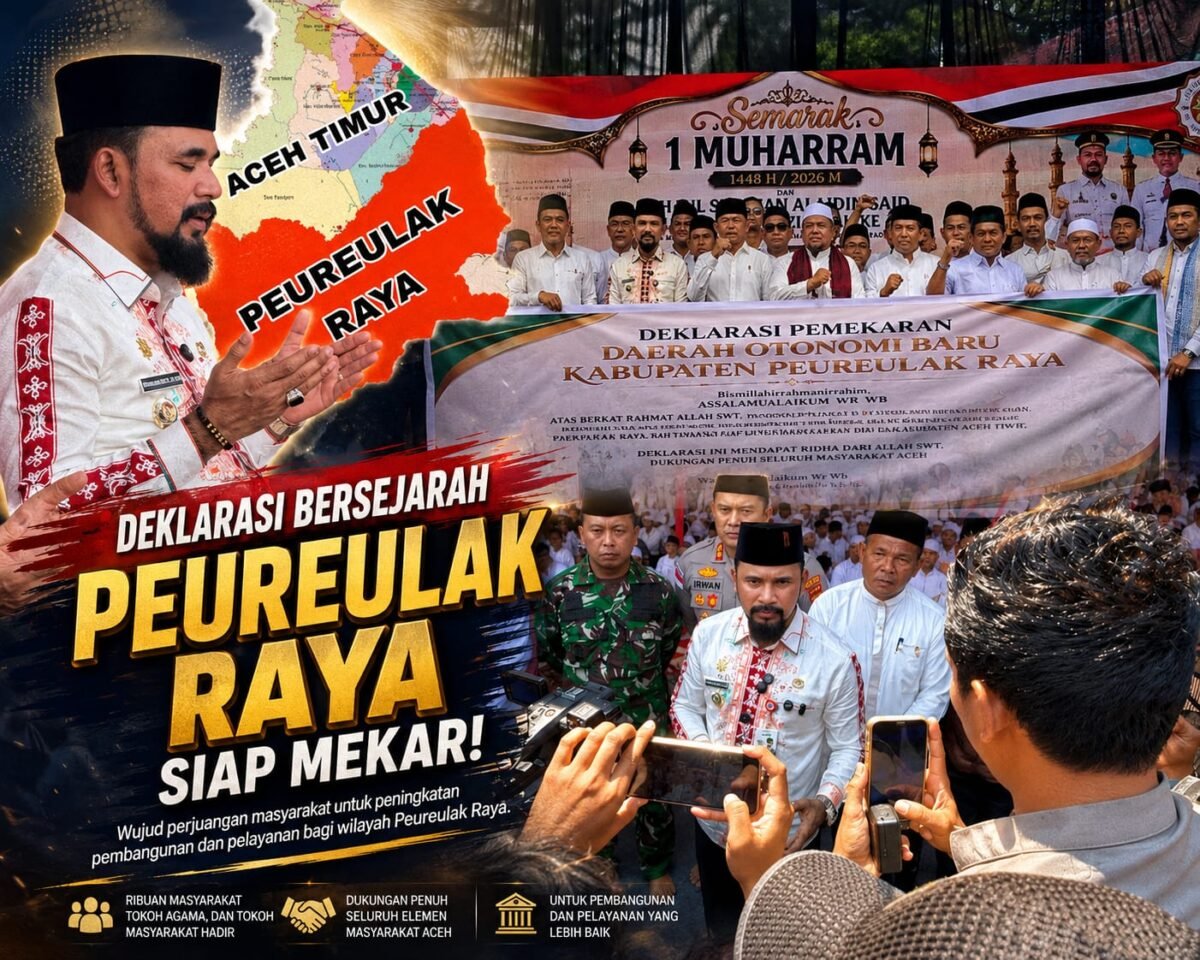 Bupati Dukung Pemekaran Aceh Timur Hidup Lagi: Dari "Bandar Khalifah ...